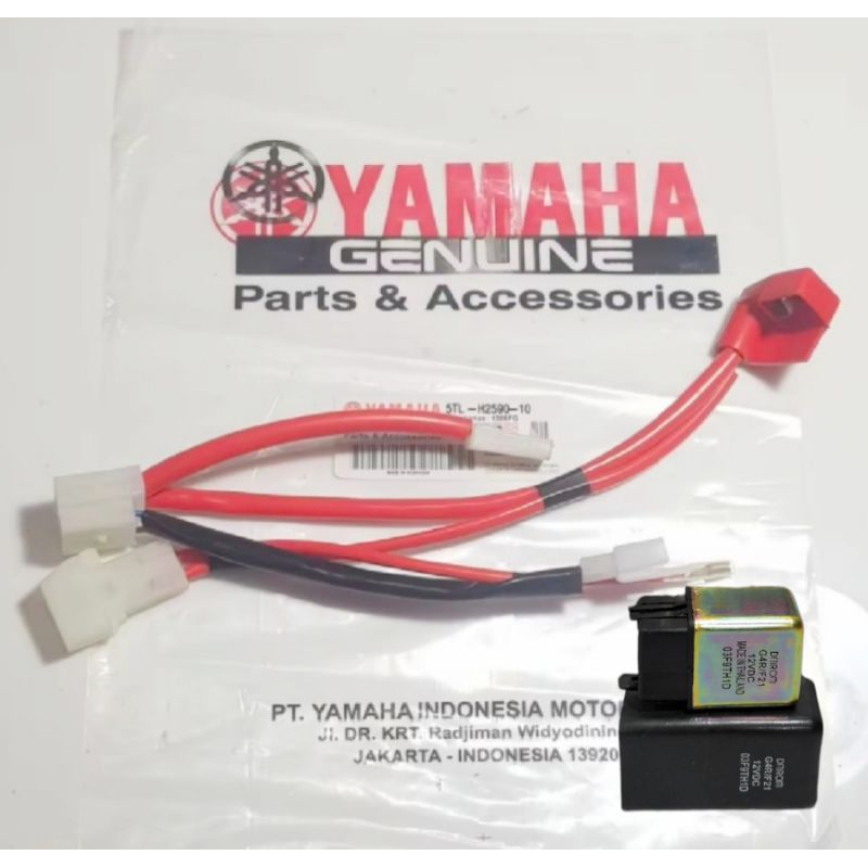 Jual KABEL SOKET AKI SET RUMAH SIKRING+RELAY STATER MIO SPORTY MIO SOUL ...