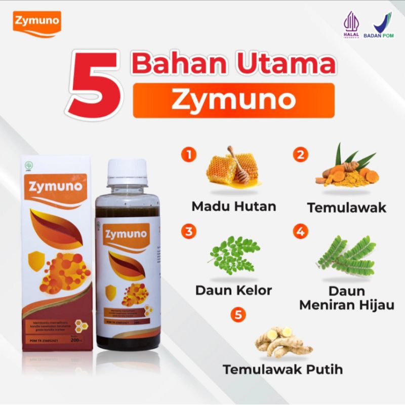 Jual Zymuno Original 200 ml - Madu Herbal Bantu Atasi Benjolan Halal ...