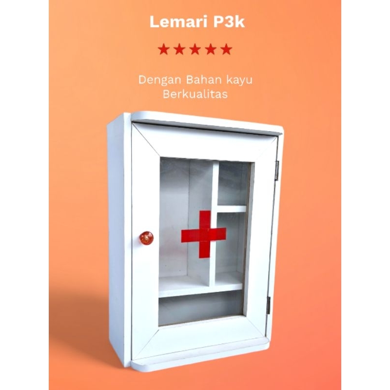 Jual [COD] RAK P3K KOTAK OBAT PORTABLE - KOTAK PENYIMPANAN OBAT BAHAN ...