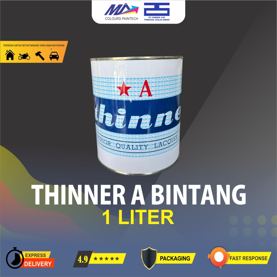 Jual THINER A (A BIASA) BINTANG TUNGGAL JAYA 1L / 0,5 LITER | Shopee Indonesia