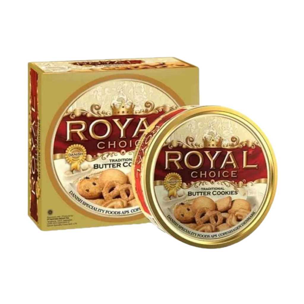 Jual Royal Choice Butter Cookies 480gr Danish Kukis Traditional Cookis ...