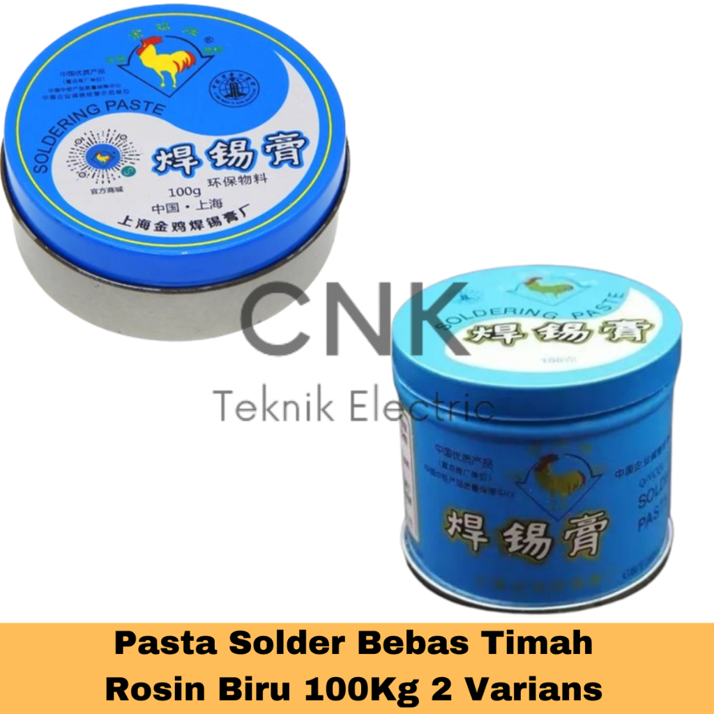 Jual Pasta Solder Bebas Timah Rosin Biru 100Kg 2 Ukuran | Shopee Indonesia