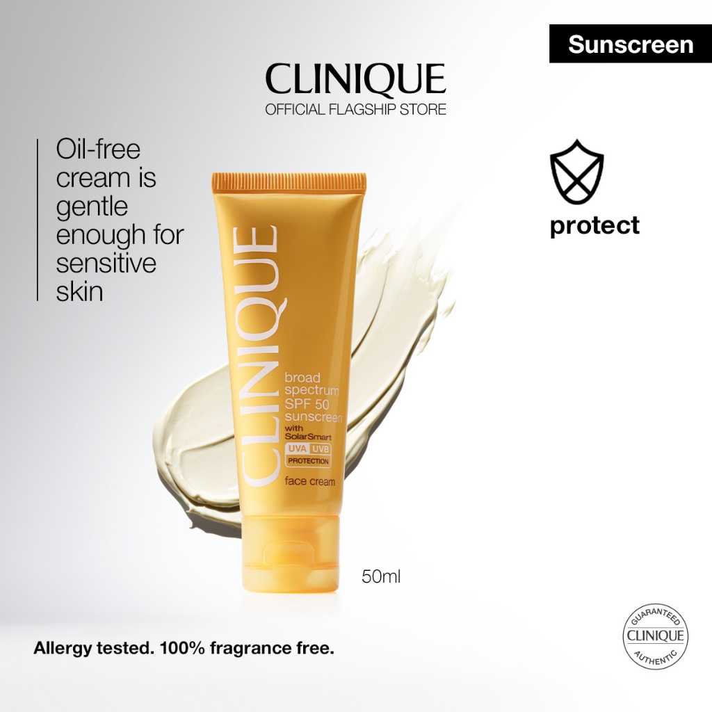Jual Clinique Broad Spectrum SPF 50 Sunscreen - Sun Protector ...