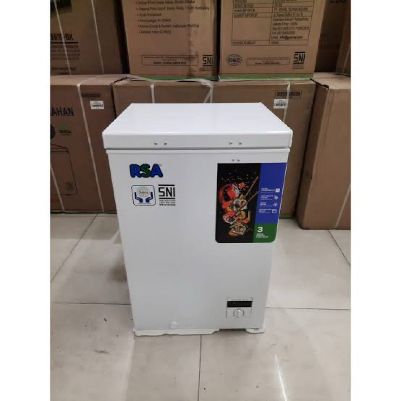 Jual Box freezer 100L rsa cf 110 chest freezer rsa cf-110 | Shopee ...