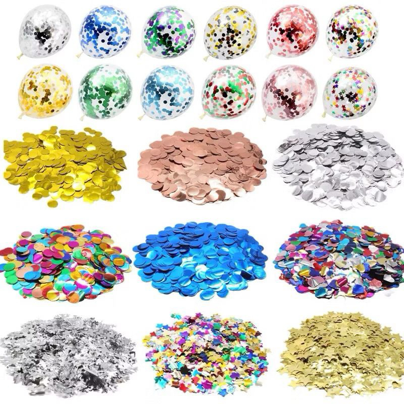 Jual Balon transparan isi conffeti | Shopee Indonesia