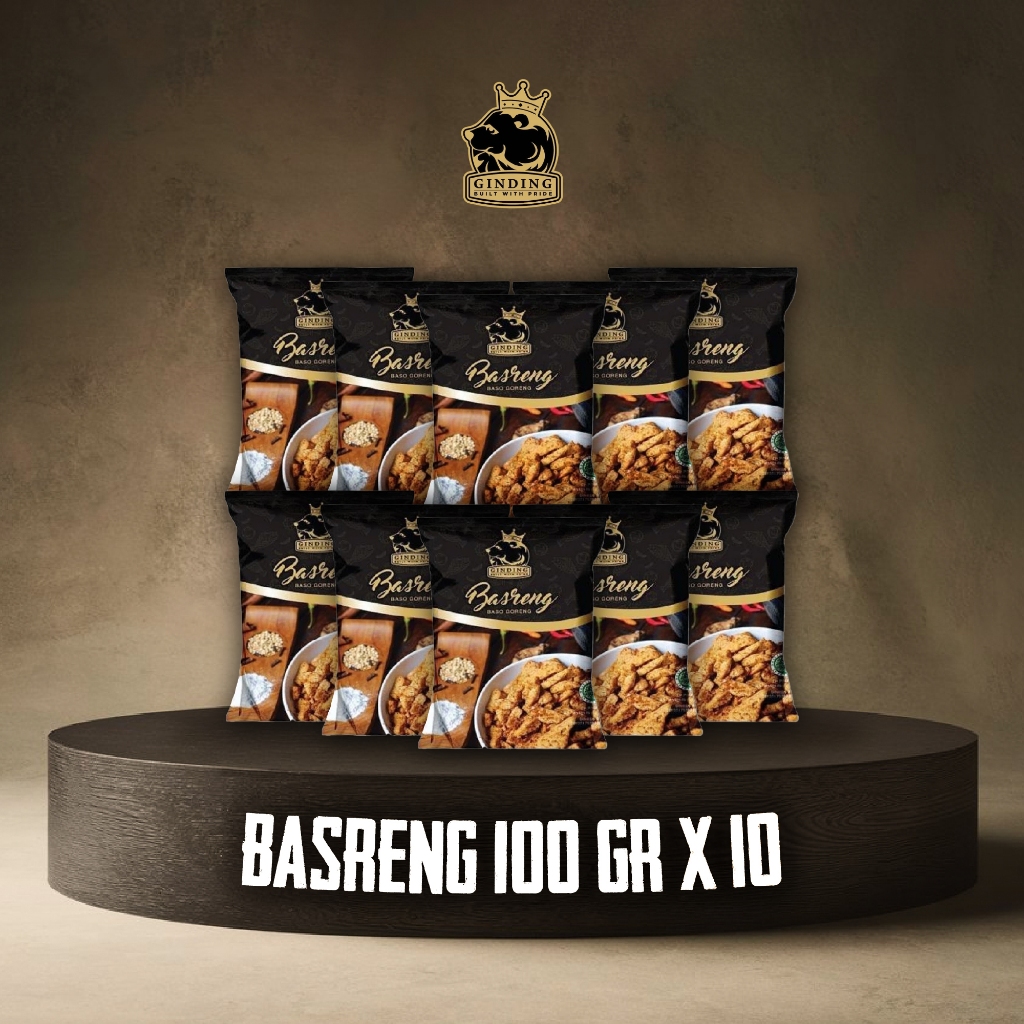 Jual Ginding Basreng ( Baso Goreng ) Pedas Mantap 100 gr / 10 pcs Best ...