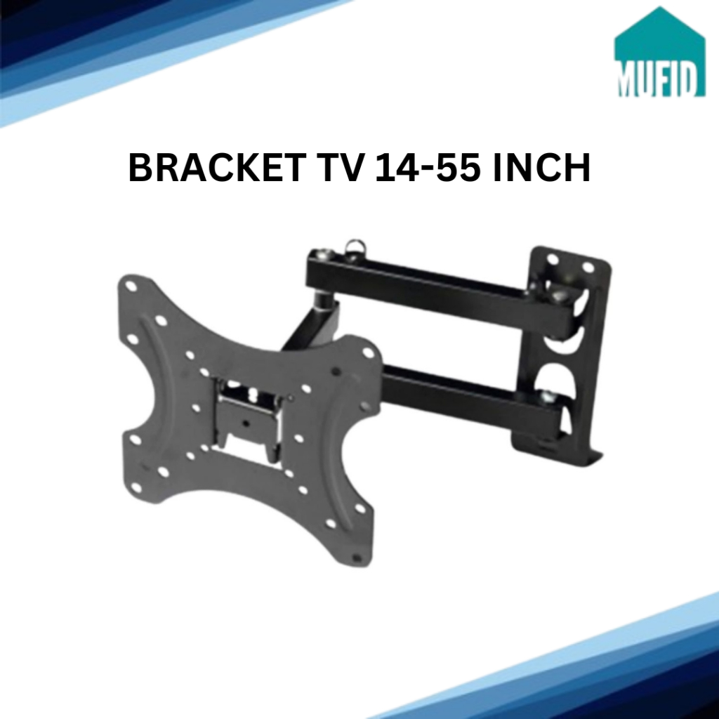 Jual Bracket TV 14 - 55 Inch Telescopic TV Bracket 2.5m for 10-32Inch ...