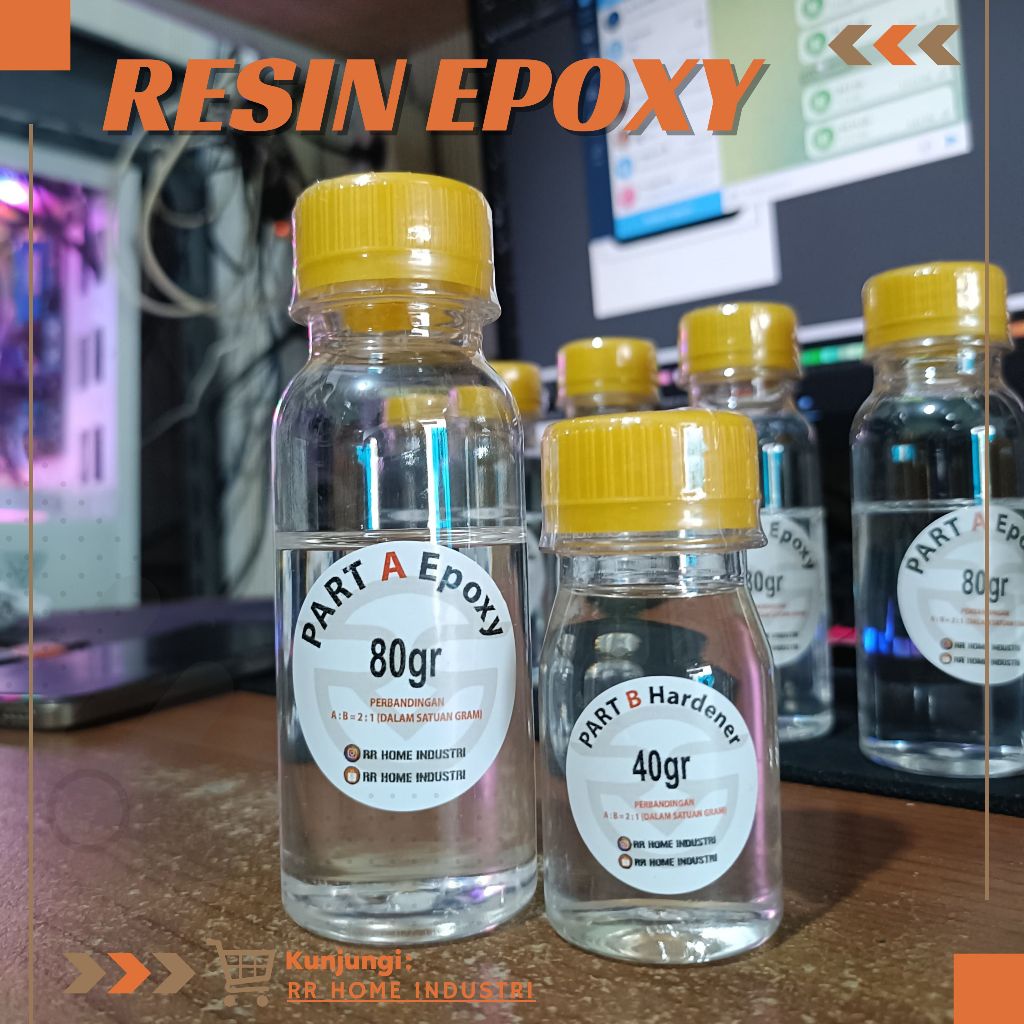 Jual Resin Bening / Epoxy Resing / Resin Epoxy Bening 120GR | Shopee ...