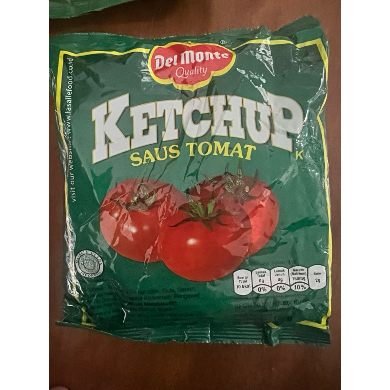 Jual Del Monte Ketchup Saus Tomat 192 Gram Sachet | Shopee Indonesia