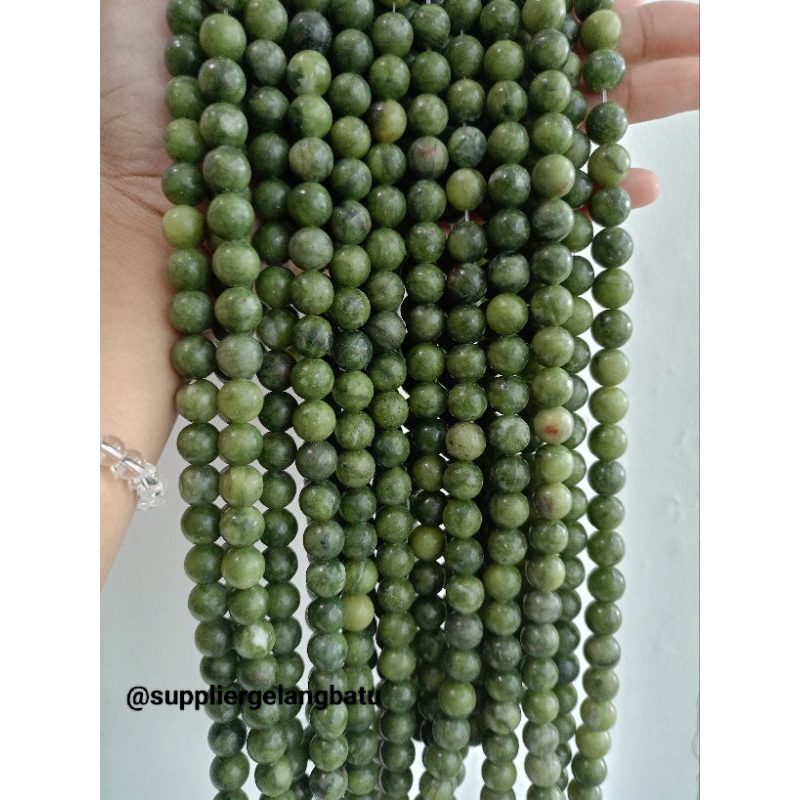 Jual Bahan Batu Alam Giok green jade hijau sojol serpentine Sulawesi ...