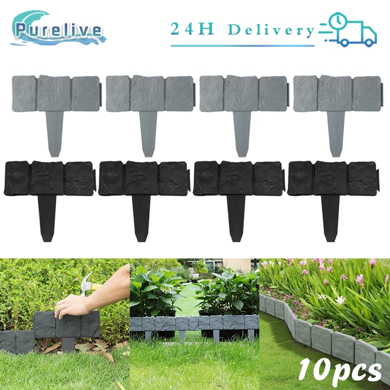 Jual 10Pcs Pagar Kebun Pagar Plastik Mini Pagar Jalan Pagar Taman ...
