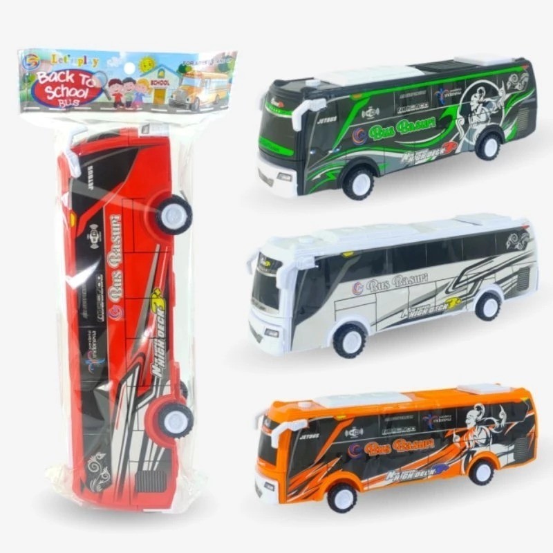 Jual MAINAN Mobil Mobilan BUS BASURI LT60 / BUS TELOLET LAMPU DAN MUSIK ...