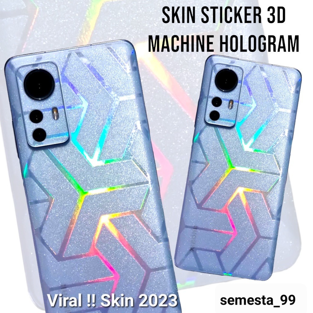 Jual Skin Back Hologram 5D Samsung A17 A07 A56 A36 A26 A16 A06 A55 A35 A25 A15 A05 A05s A54 5G ...