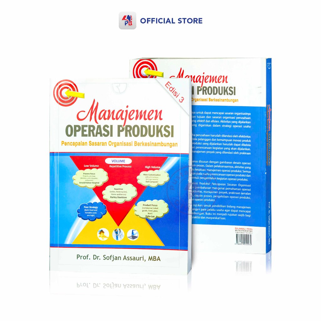 Jual Buku Manajemen Operasi Produksi – Sofjan Assauri / Rajagrafindo Persada / Buku Perguruan ...