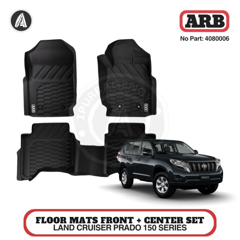 Jual ARB AUSTRALIA FLOOR MATS F&R SET: TOYOTA LAND CRUISER PRADO 150 ...