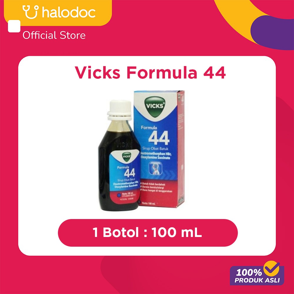 Jual Vicks Formula 44 Sirup 100 ml | Shopee Indonesia