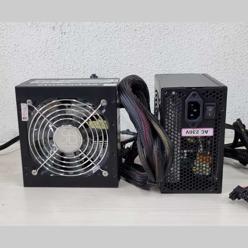 Jual POWER SUPPLY PC 500 WATT / 600 WATT PURE ADA 6 PIN BUAT VGA ...