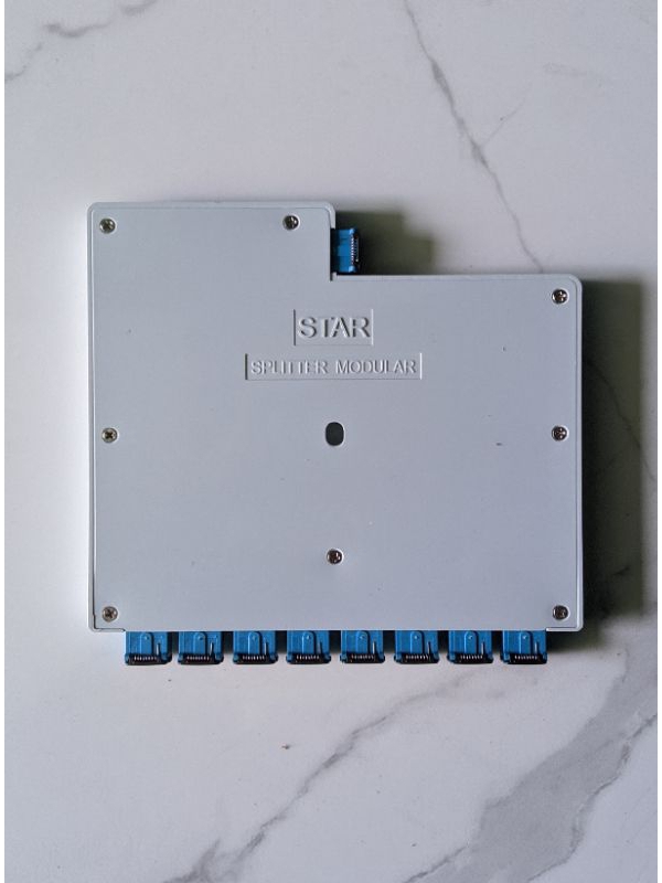 Jual Splitter Box ODP solid lengkap passive 1×8 sc upc | Shopee Indonesia