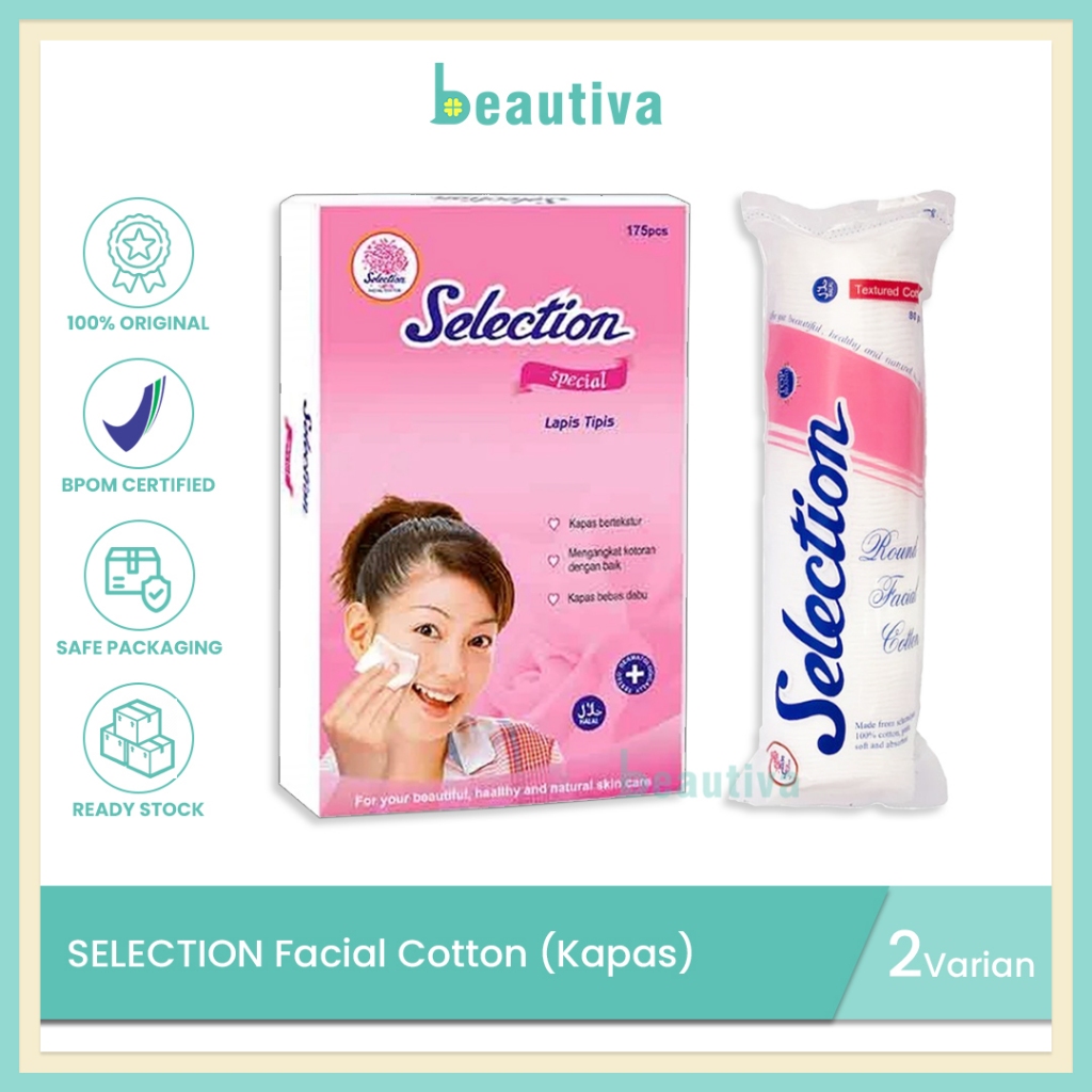 Jual Selection Facial Cotton - Kapas Kecantikan | Shopee Indonesia