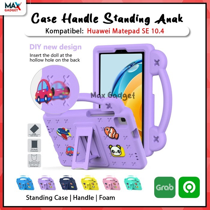 Jual HUAWEI Matepad SE 10.4 inc Handle Case Casing Cover Anak Softcase ...
