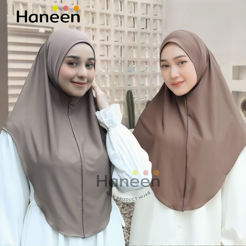 Jual HANEEN - JILBAB INSTAN MALAY JERSEY PREMIUM//BERGO NON PET/ BERGO PINGUIN NON PET | Shopee ...