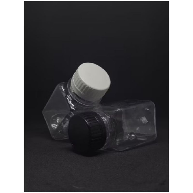 Jual Botol Kapsul Obat Kotak Bening Ukuran 50ml Isi 50 Pcs | Shopee ...