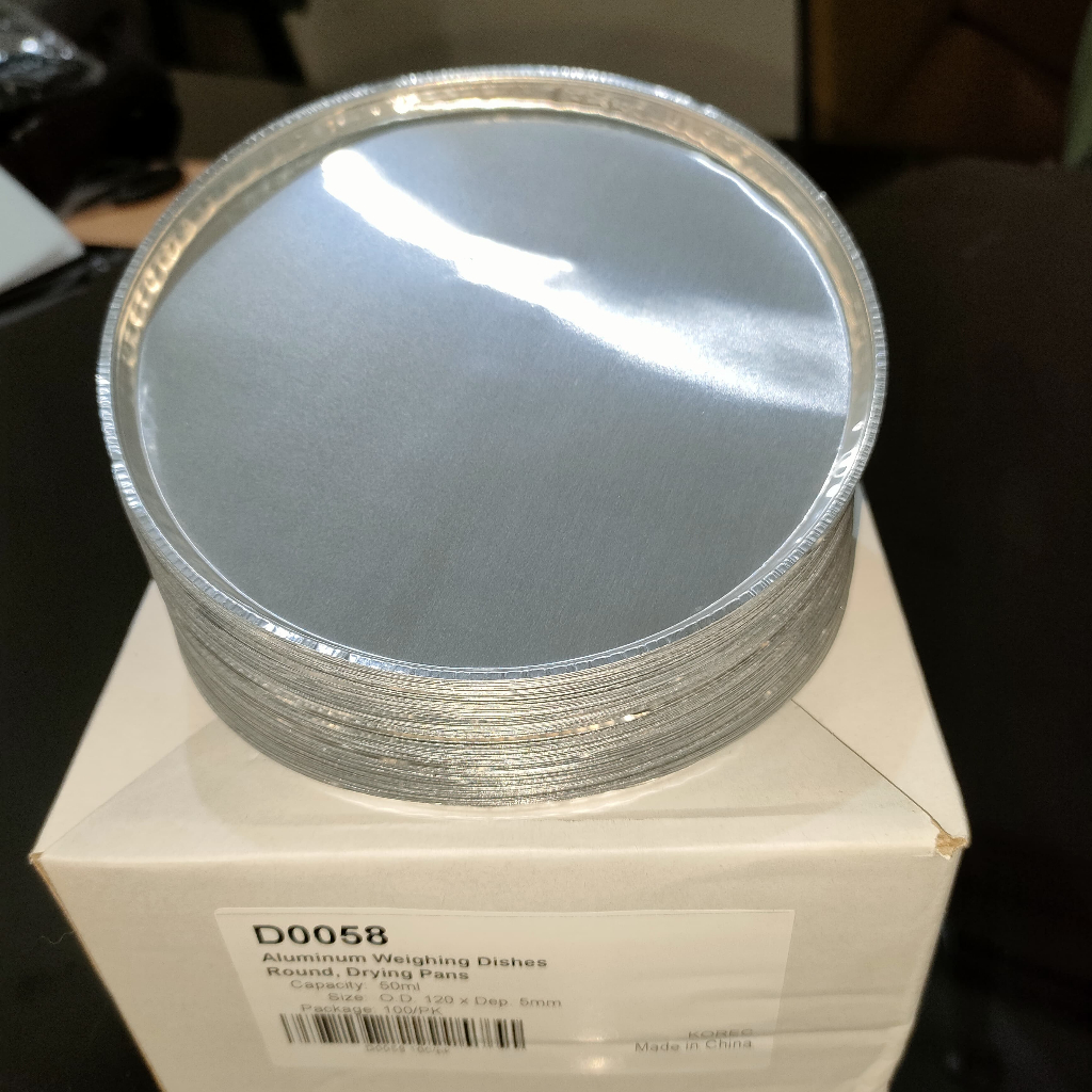 Jual Alumunium Weighing Dish/Sample Pan for Moisture Balance Analyzer ...