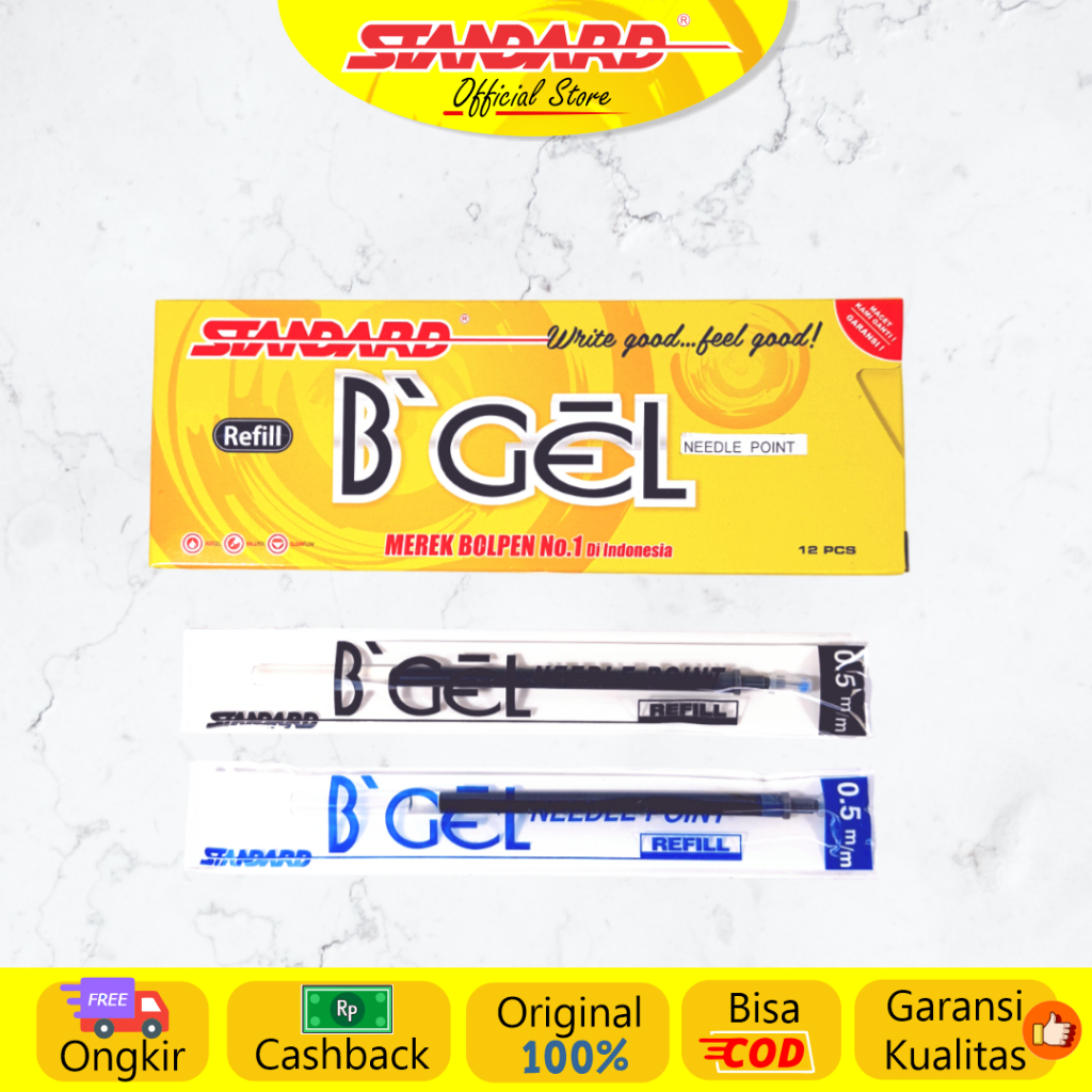 Jual Standard - Refill Pulpen Needle Point 0.5 ( Isi Pulpen / Pena ...
