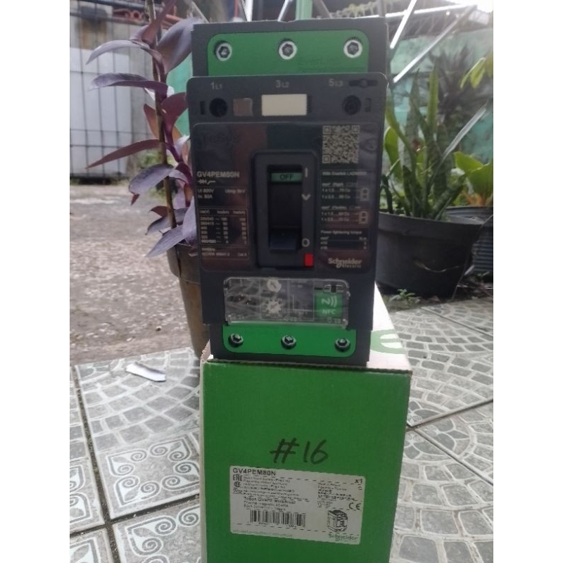 Jual MCCB Motor Circuit Breaker Schneider GV4PEM80N NFC | Shopee Indonesia