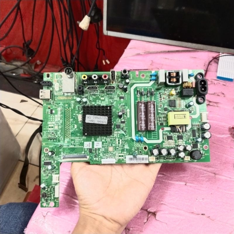 Jual mb tv TOSHIBA 32L3750VJ mainboard motherboard mesin modul tv led | Shopee Indonesia