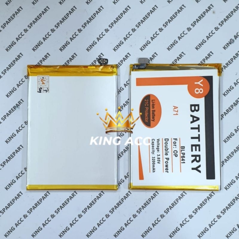 Jual BATERAI BATRE BATERE BATTERY Y8 OPP A71 BLP641 BLP-641 | Shopee ...