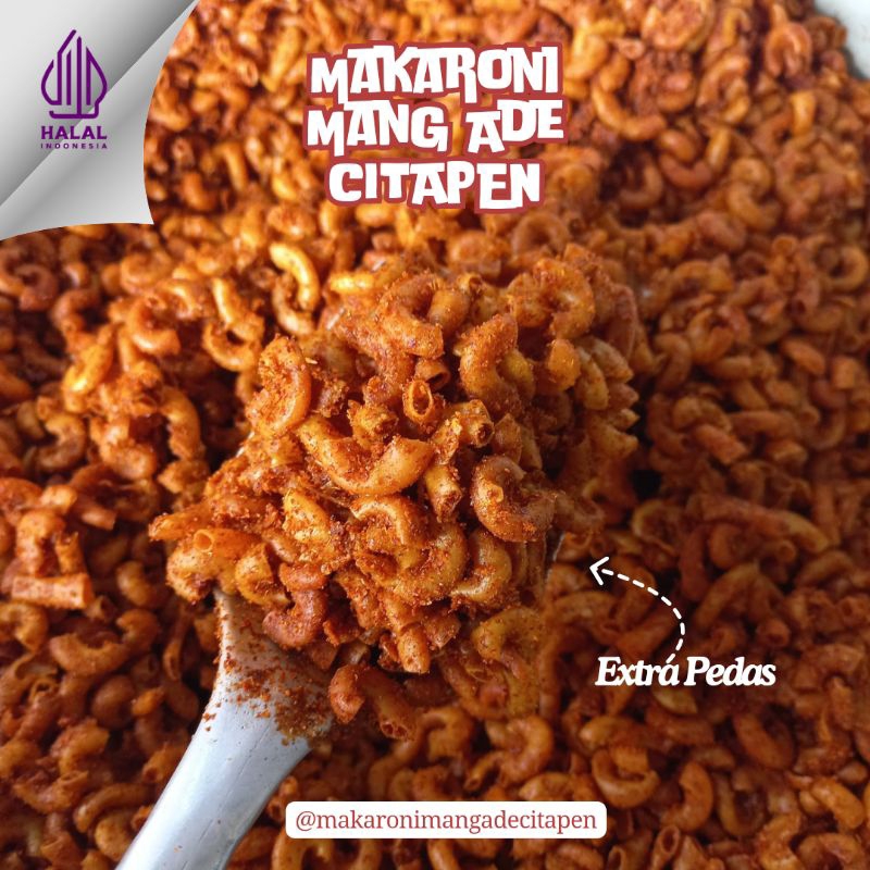 Jual Makaroni Mang Ade Citapen Tasikmalaya Asli goreng kering 160 ...