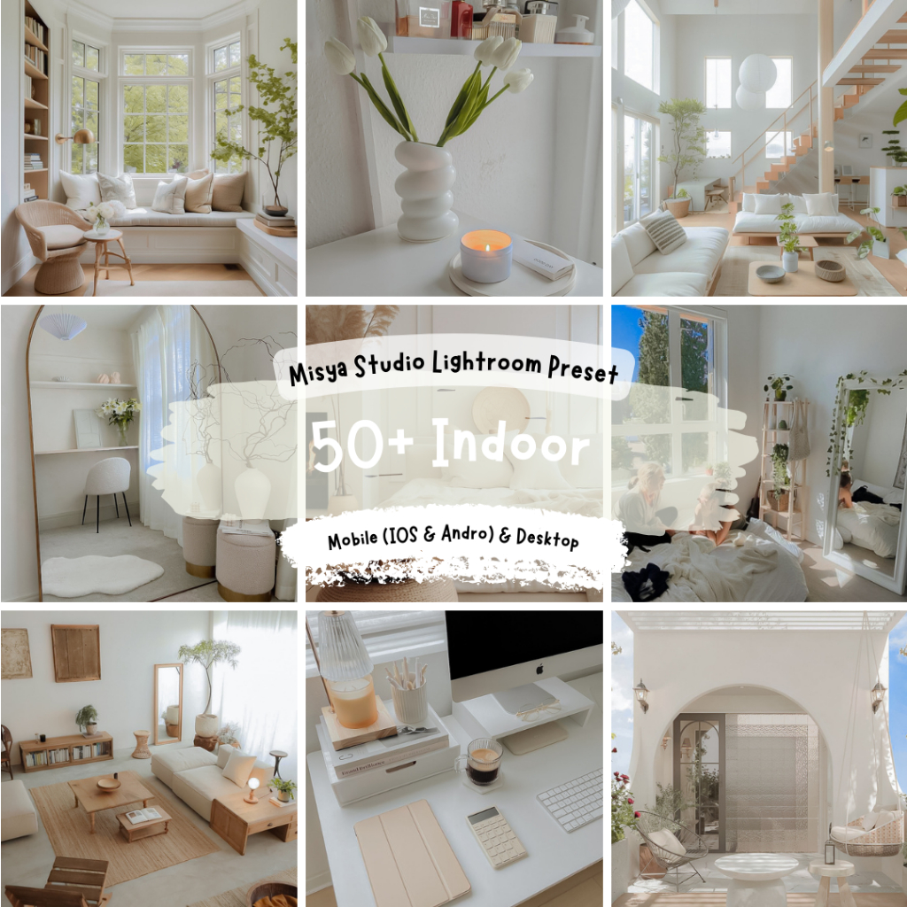 Jual 50+ BUNDLE PRESET LIGHTROOM INDOOR for IOS dan Android | Shopee ...