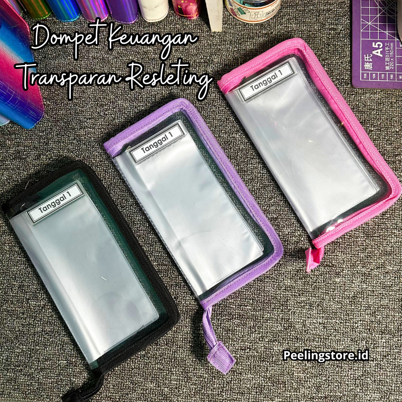 Jual DOMPET PINTAR RESLETING / DOMPET DISIPLIN KEUANGAN PVC PREMIUM ...