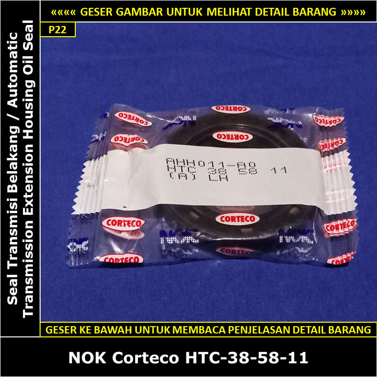 Jual Seal Transmisi MATIC Belakang Toyota Kijang Innova Bensin 2000 cc 1TR 2004-2015 NOK Corteco ...