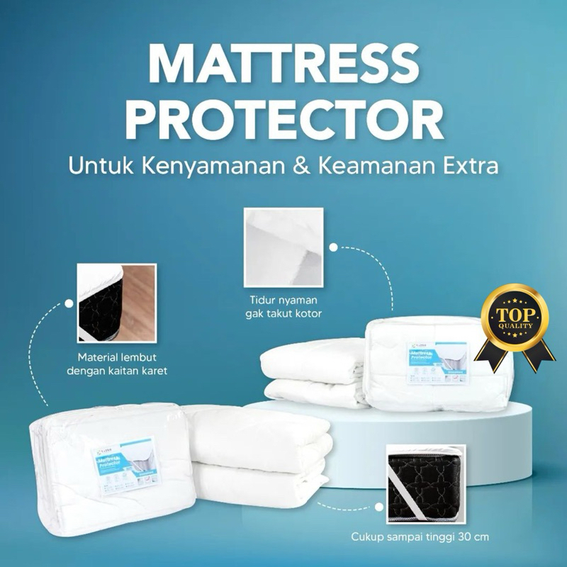 Jual MATRAS PROTECTOR (Standar) by Vazso Living, Matras Pelindung Kasur ...