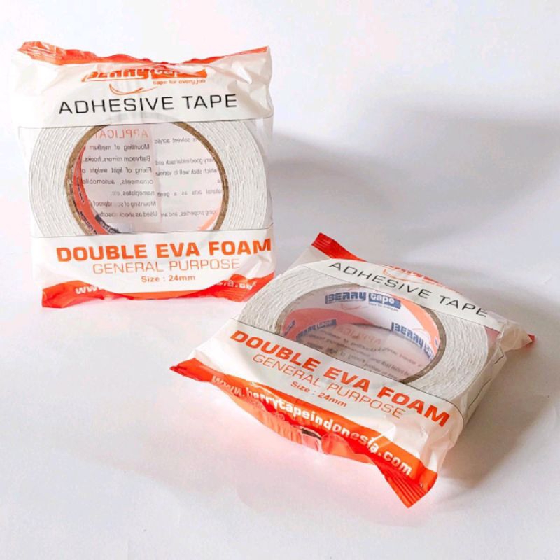 Jual Berry eva foam tape double tape eva foam masking | Shopee Indonesia