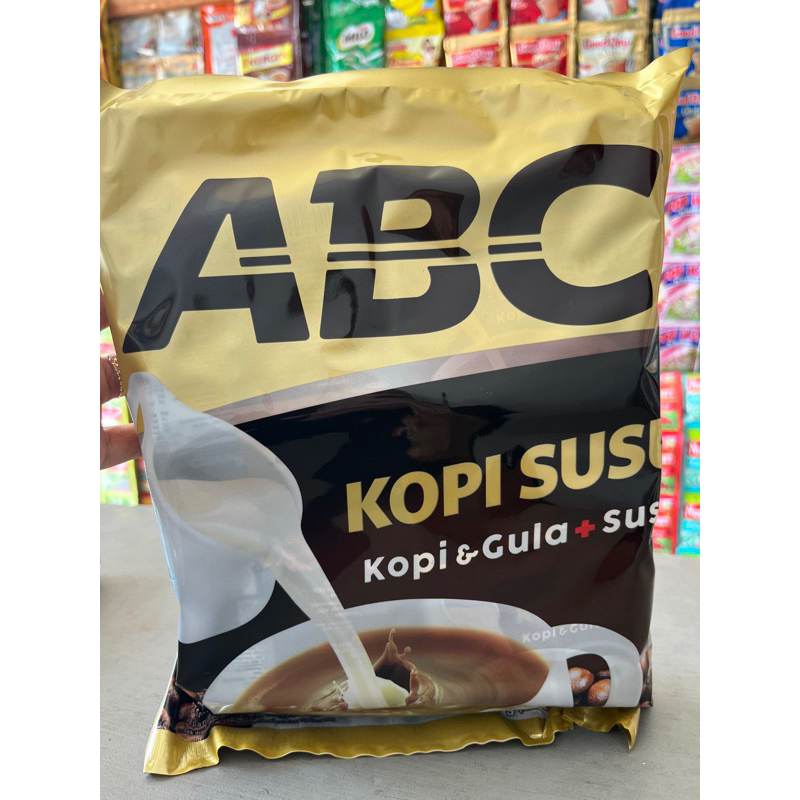 Jual ABC Kopi Susu/Kopi Susu+Gula/Kopi ABC Susu Sachet/Kopi ABC Susu Pack | Shopee Indonesia