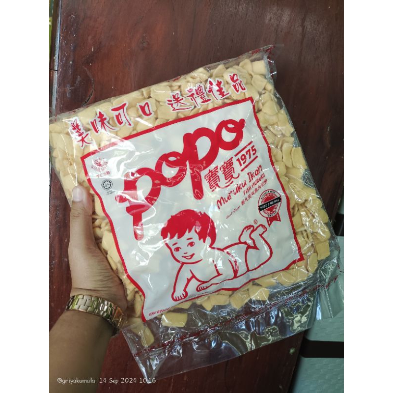 Jual READY STOK POPO Muruku fish snack malaysia berat 800gr | Shopee ...