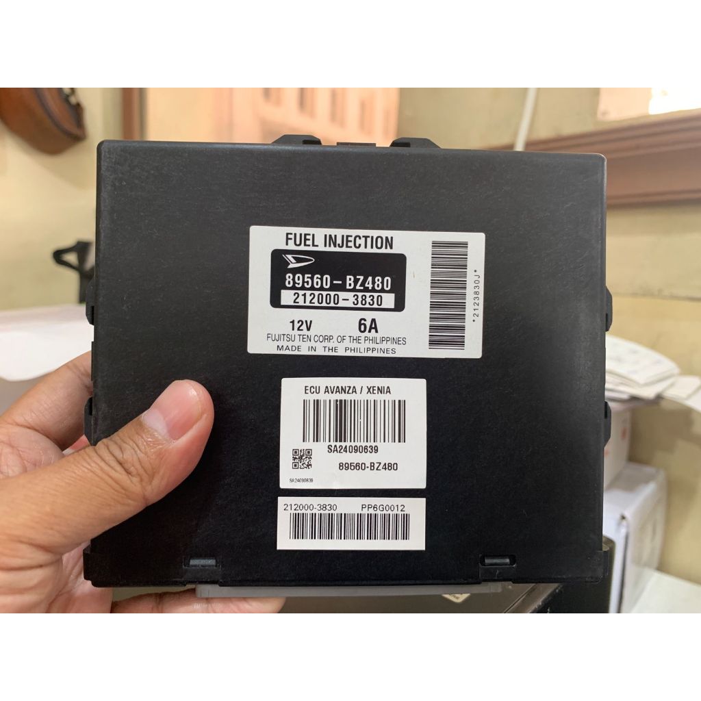 Jual ECU TOYOTA AVANZA / XENIA 1300CC 2012-2015 KODE 89560-BZ480 ...