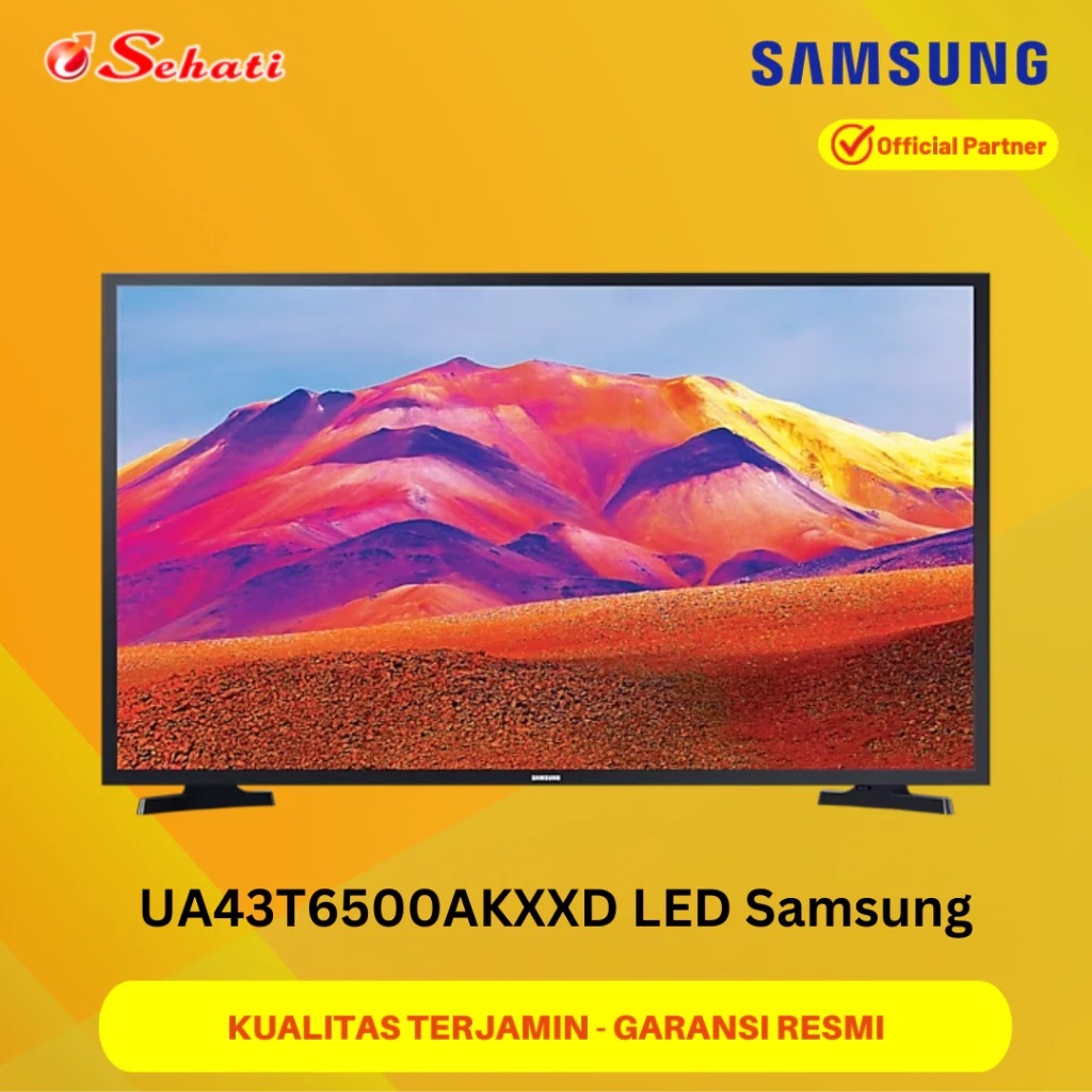 Jual LED TV Samsung UA43T6500BKXXD FULL HD Smart TV 43 Inch Garansi ...