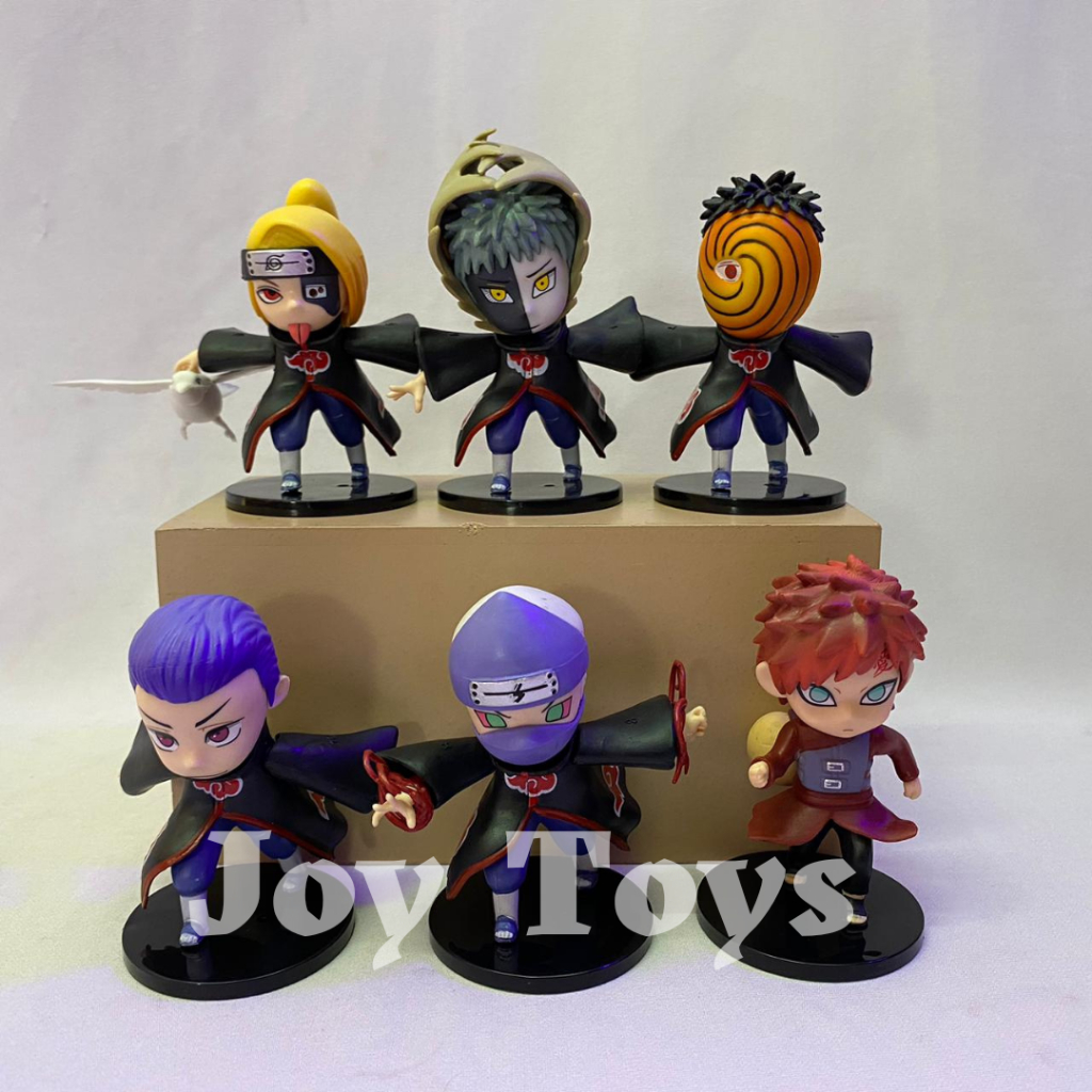 Jual NARUTO AKATSUKI ZETSU CHIBI 6 PCS 176 NARUTO SHIPPUDEN FIGURE ...
