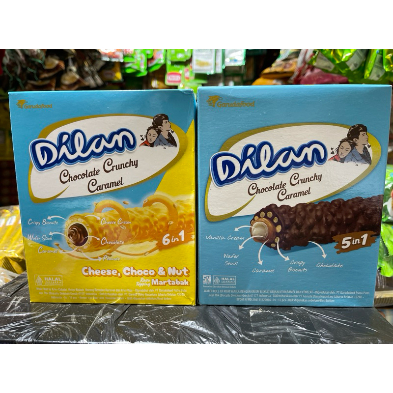 Jual DILAN CRUNCHY 2000 BOX ( ISI 12 PCS ) | Shopee Indonesia