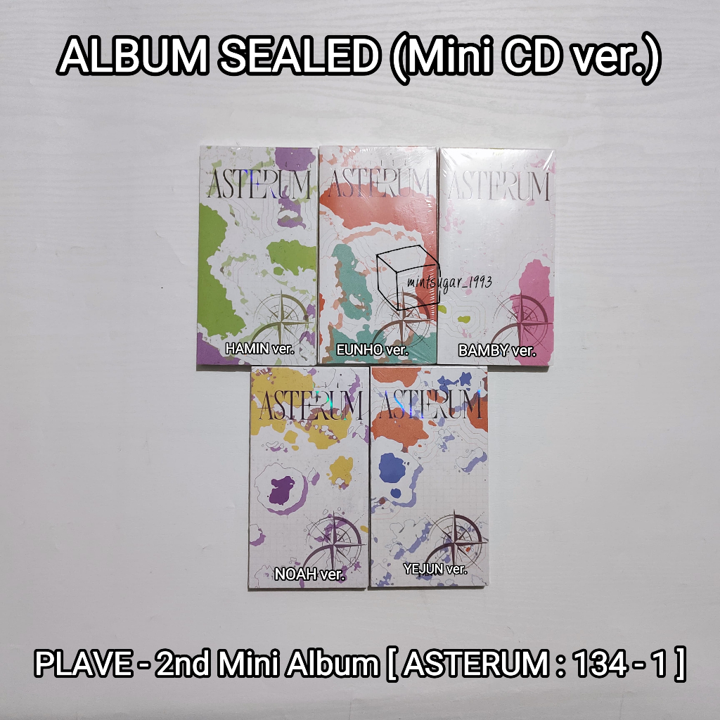 Jual [ READY STOCK SEALED ] PLAVE - 2nd Mini Album [ ASTERUM : 134-1 ...