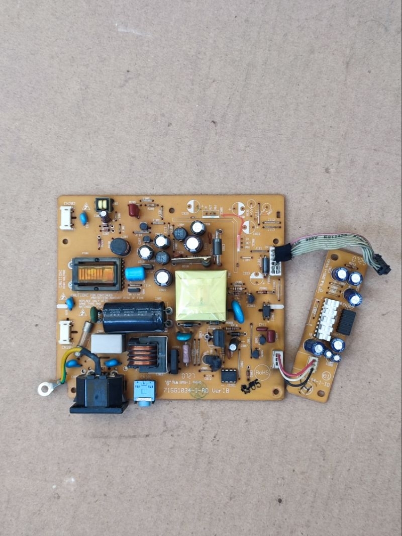 Jual power suply psu mesin monitor WEARNES WX525 ( model no: TFT1560PSA ...