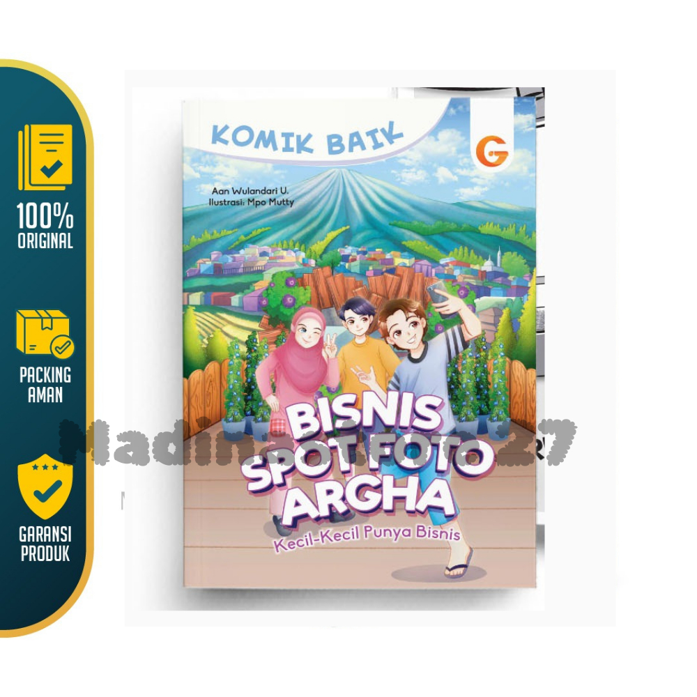 Jual Buku Anak Komik Baik: Bisnis Spot Foto Argha, Kecil-Kecil Punya Bisnis GIP | Shopee Indonesia