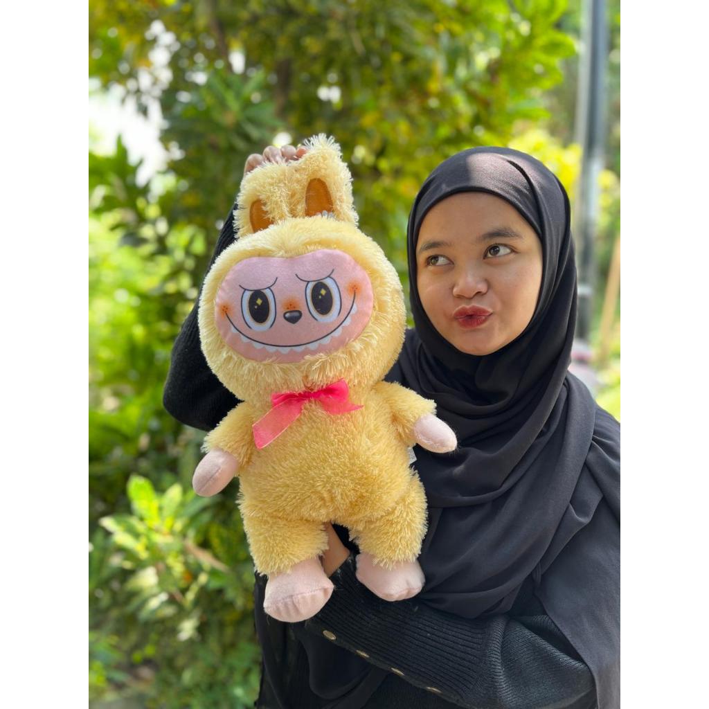 Jual Boneka monster labubu//boneka virall monster lucu muka printing ...