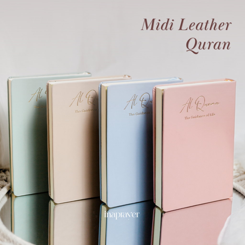 Jual Inaprayer - Midi Leather Al Quran (A5) Quran Cover Kulit ...