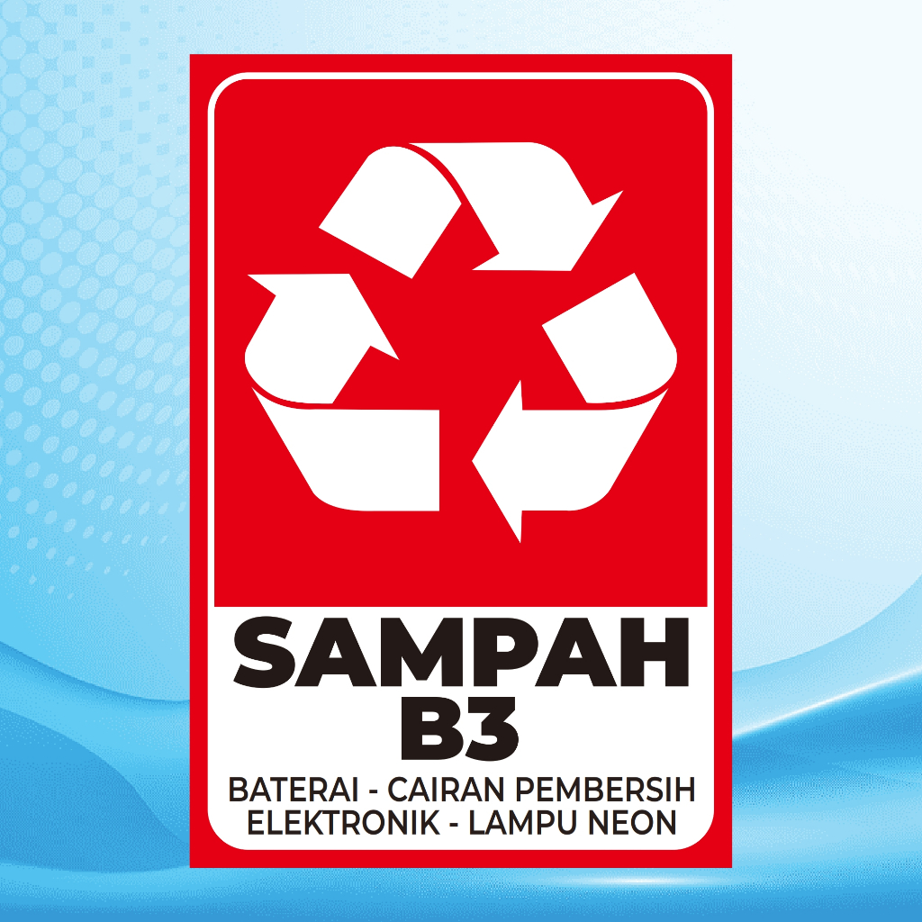 Jual Sticker Tempat Sampah B3 | Shopee Indonesia