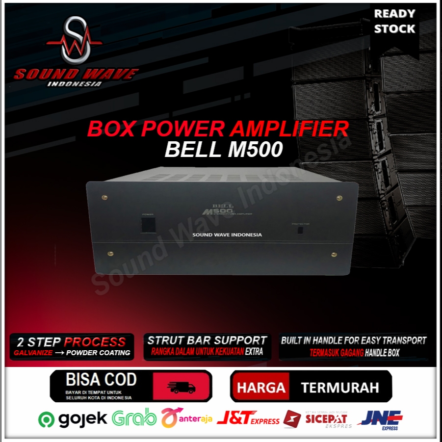 Jual BOX POWER AMPLIFIER BELL M500 | Shopee Indonesia